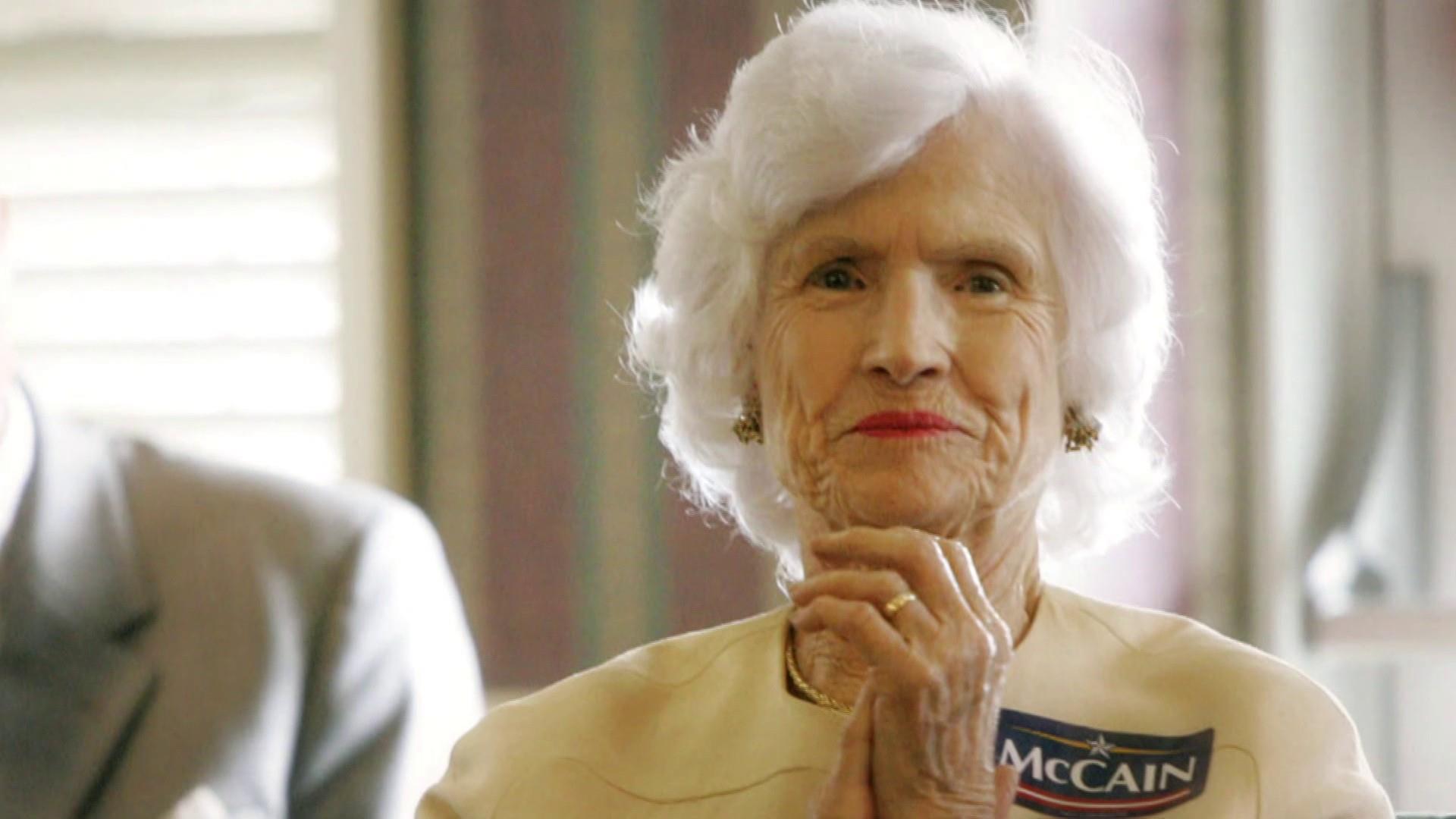 Watch TODAY Highlight: Roberta McCain, Sen. John McCain’s mother, dies ...