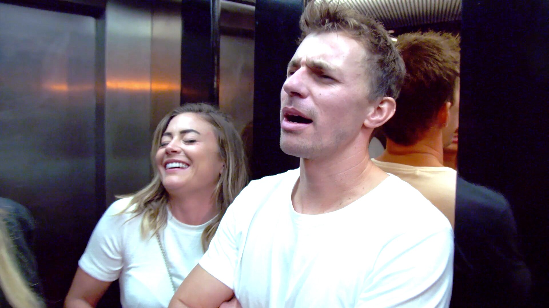 Watch Below Deck Mediterranean Sneak Peek: Malia White Lets One Rip in the Elevator - NBC.com