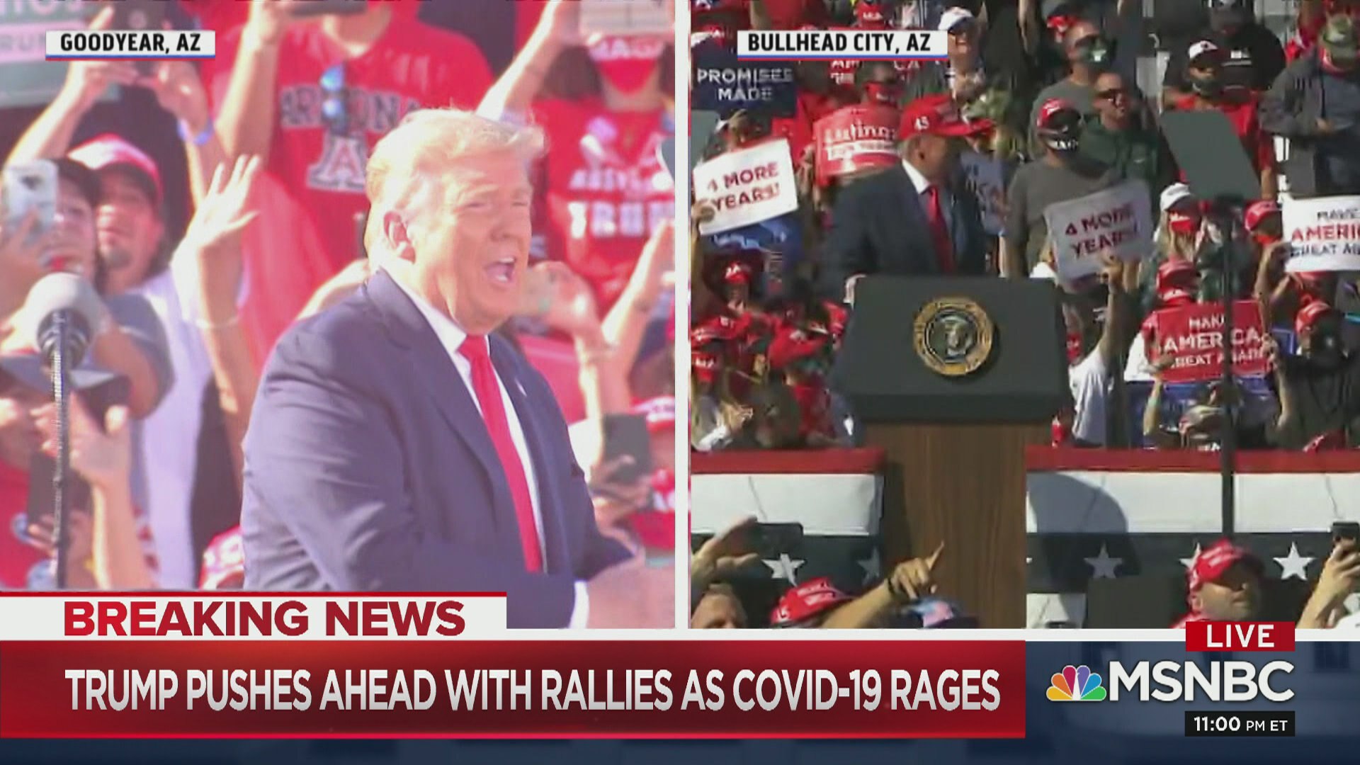 Watch The 11th Hour with Brian Williams Episode: The 11th Hour 10/28/20 ...