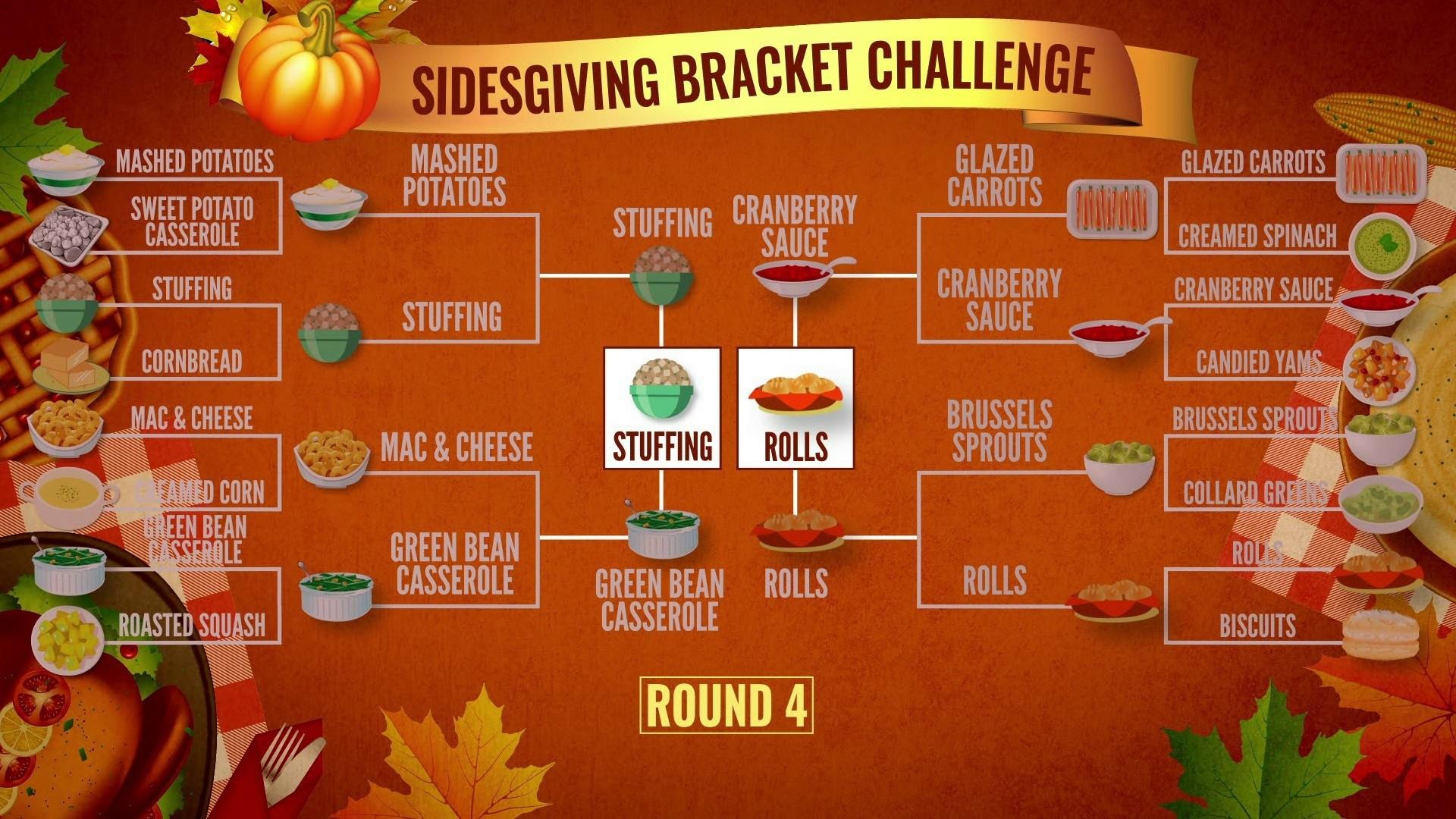 Watch TODAY Highlight: TODAY’s Sidesgiving Bracket Challenge: It’s ...