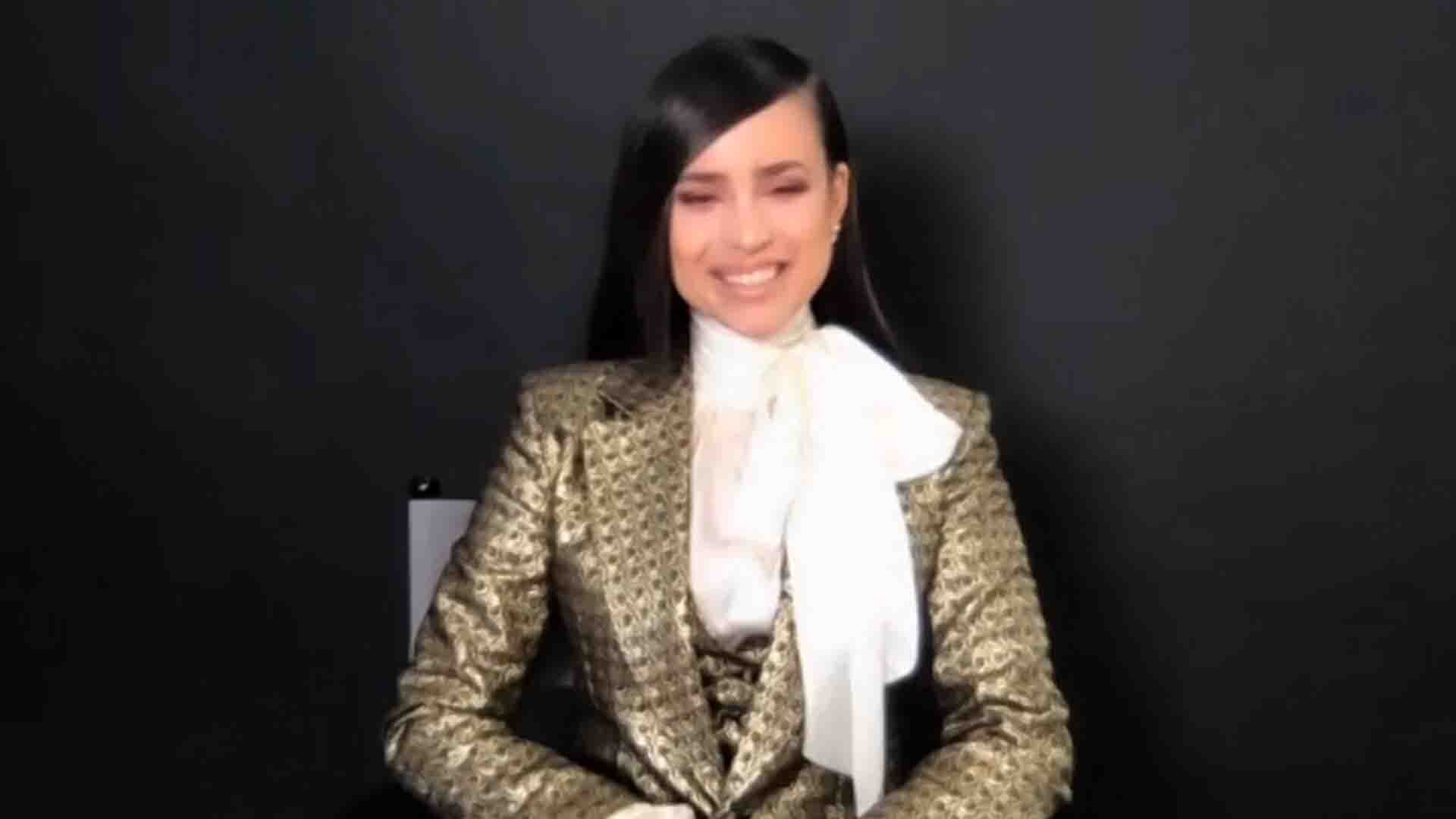 Watch Access Hollywood Interview Sofia Carson Raves About Working With Megan Thee Stallion