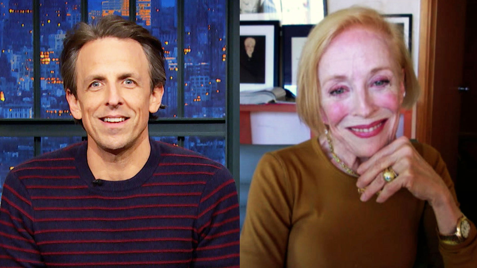 Watch Late Night with Seth Meyers Interview: Holland Taylor and Seth's ...