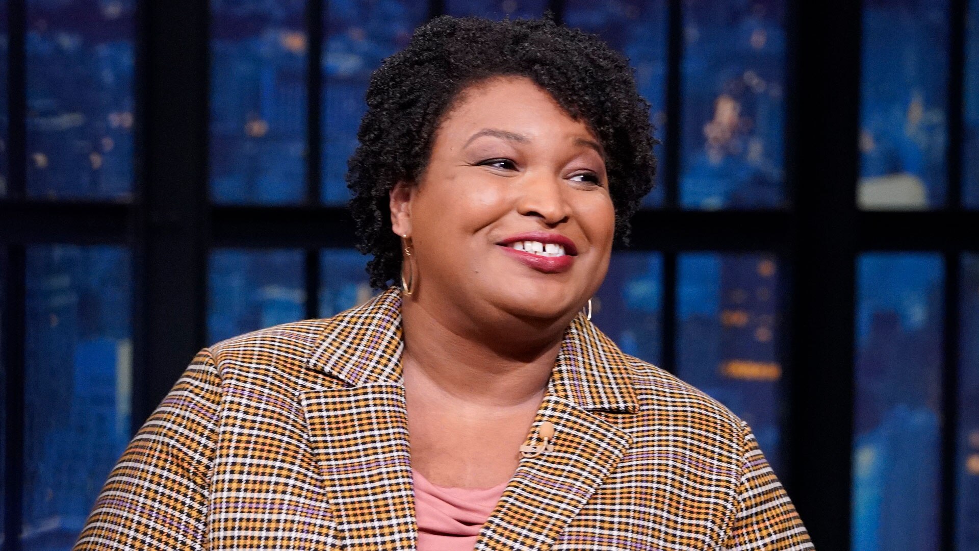 Watch Late Night with Seth Meyers Interview: Stacey Abrams Looks ...