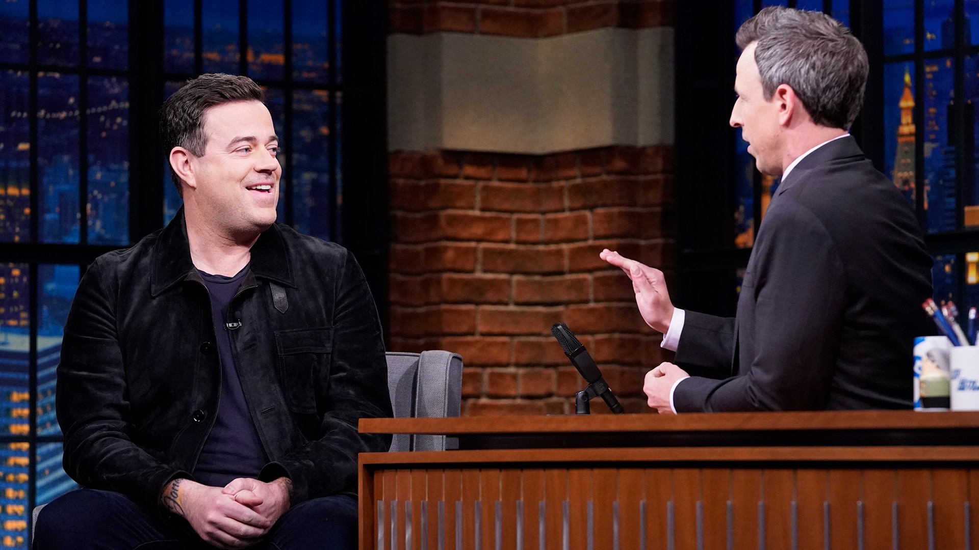 Watch Late Night with Seth Meyers Episode: Carson Daly, Juliette Lewis ...