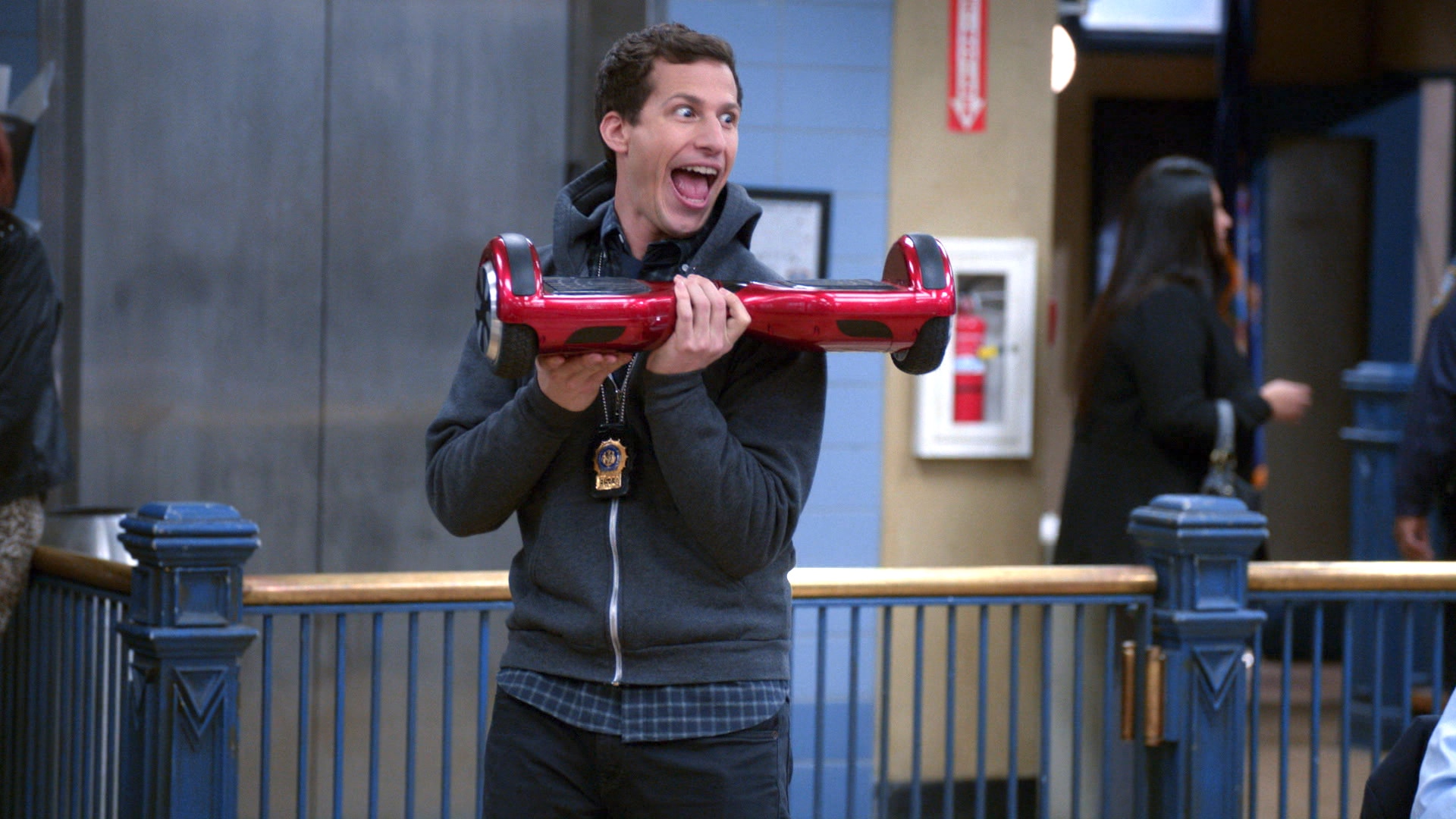 Watch Brooklyn Nine-Nine Highlight: Cold Open: Jake Gets a Hoverboard ...
