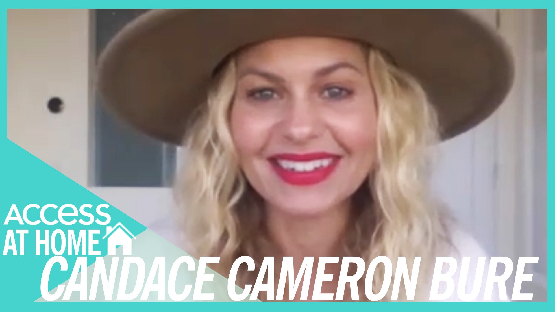 Watch Access Hollywood Interview Candace Cameron Bure Says Working With Brother Kirk Cameron
