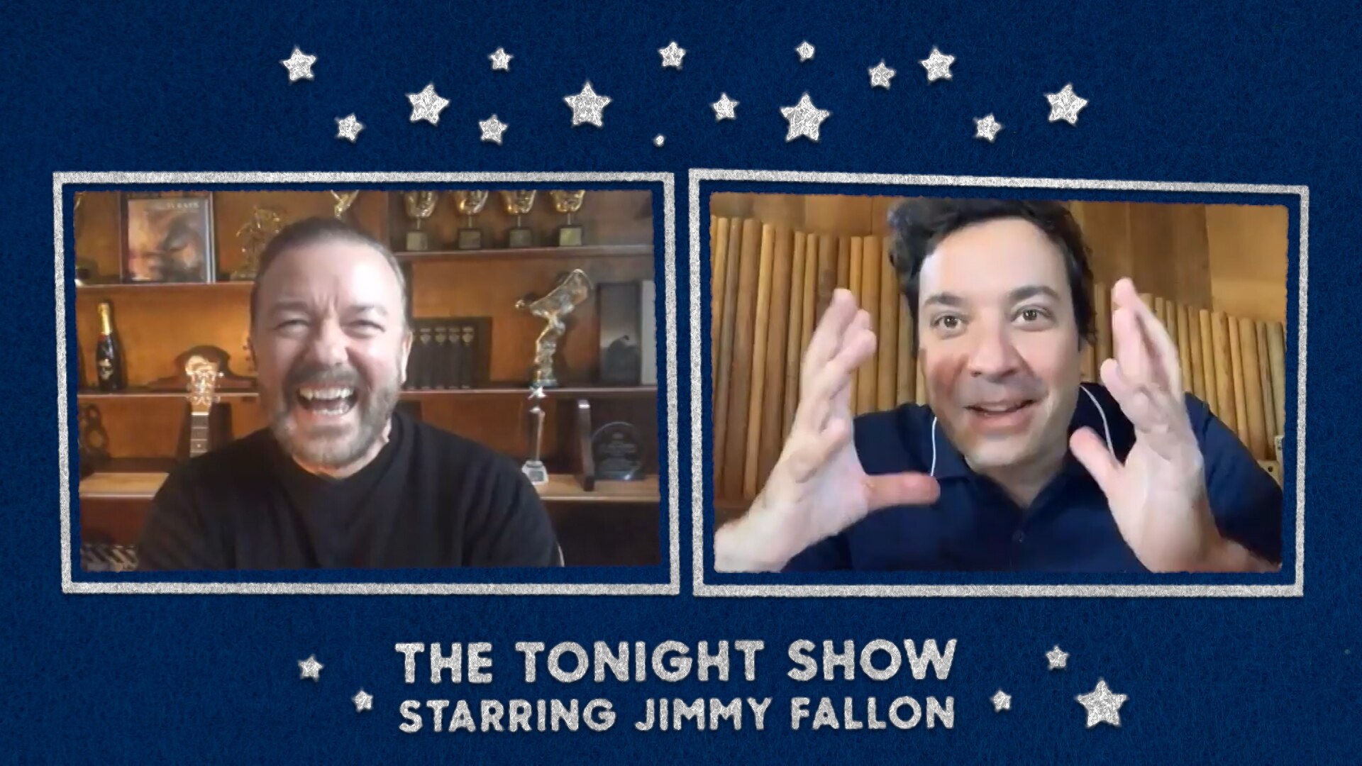 Watch The Tonight Show Starring Jimmy Fallon Interview: Ricky Gervais ...