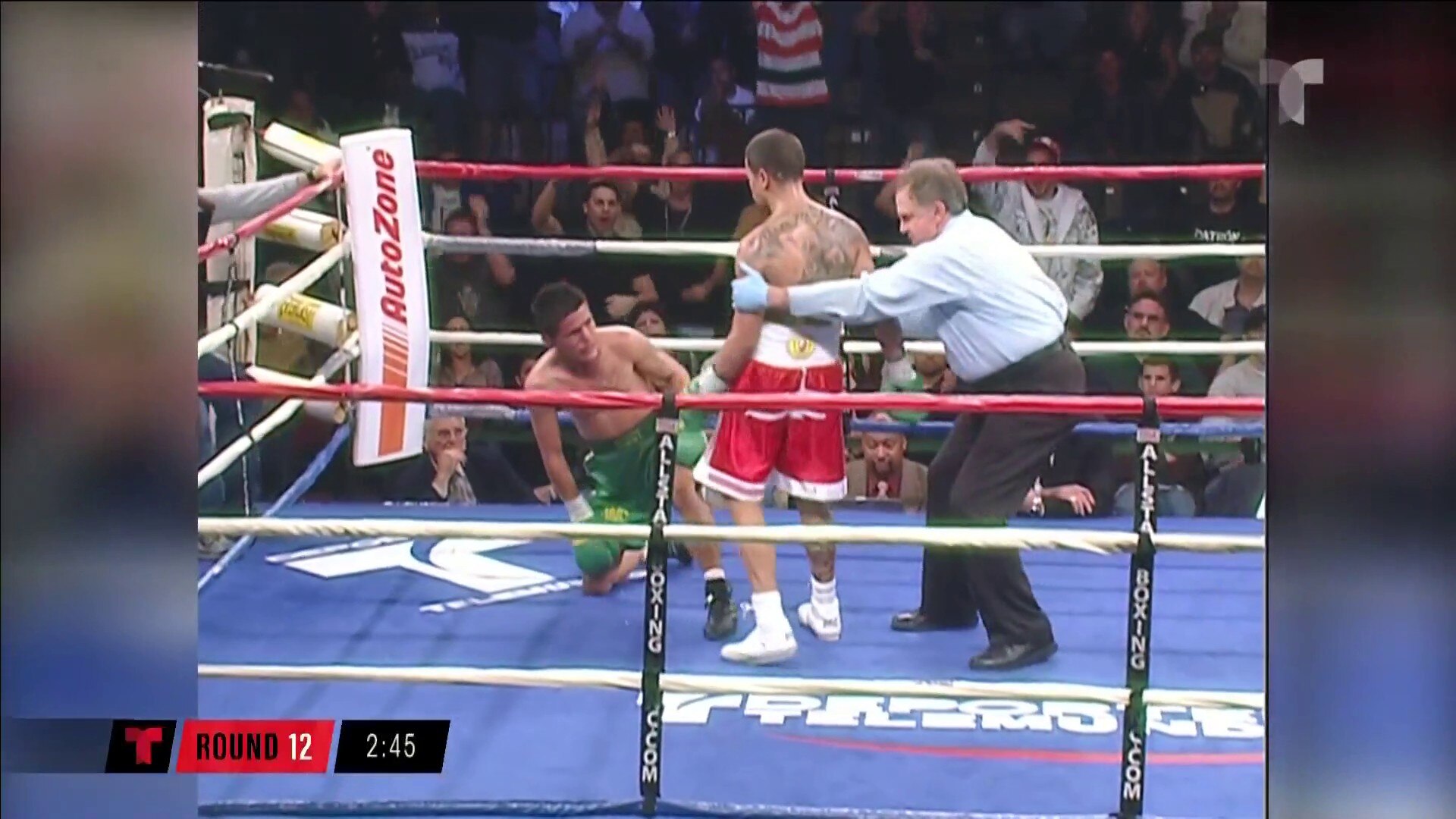 Watch Boxeo Telemundo Highlight: "Tommy Gun" no soportó los latigazos ...