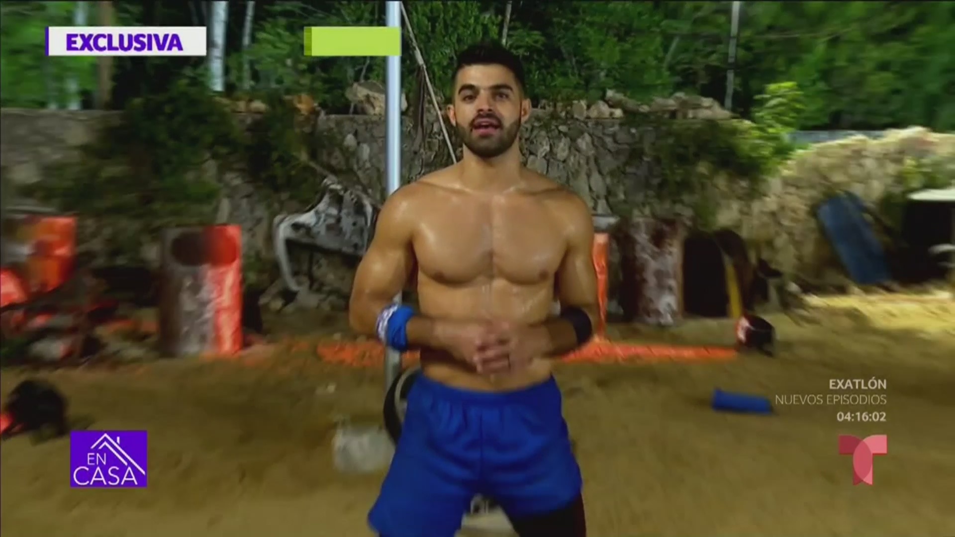 Watch En Casa con Telemundo Highlight: Exatlón EE.UU: Recorrido ...