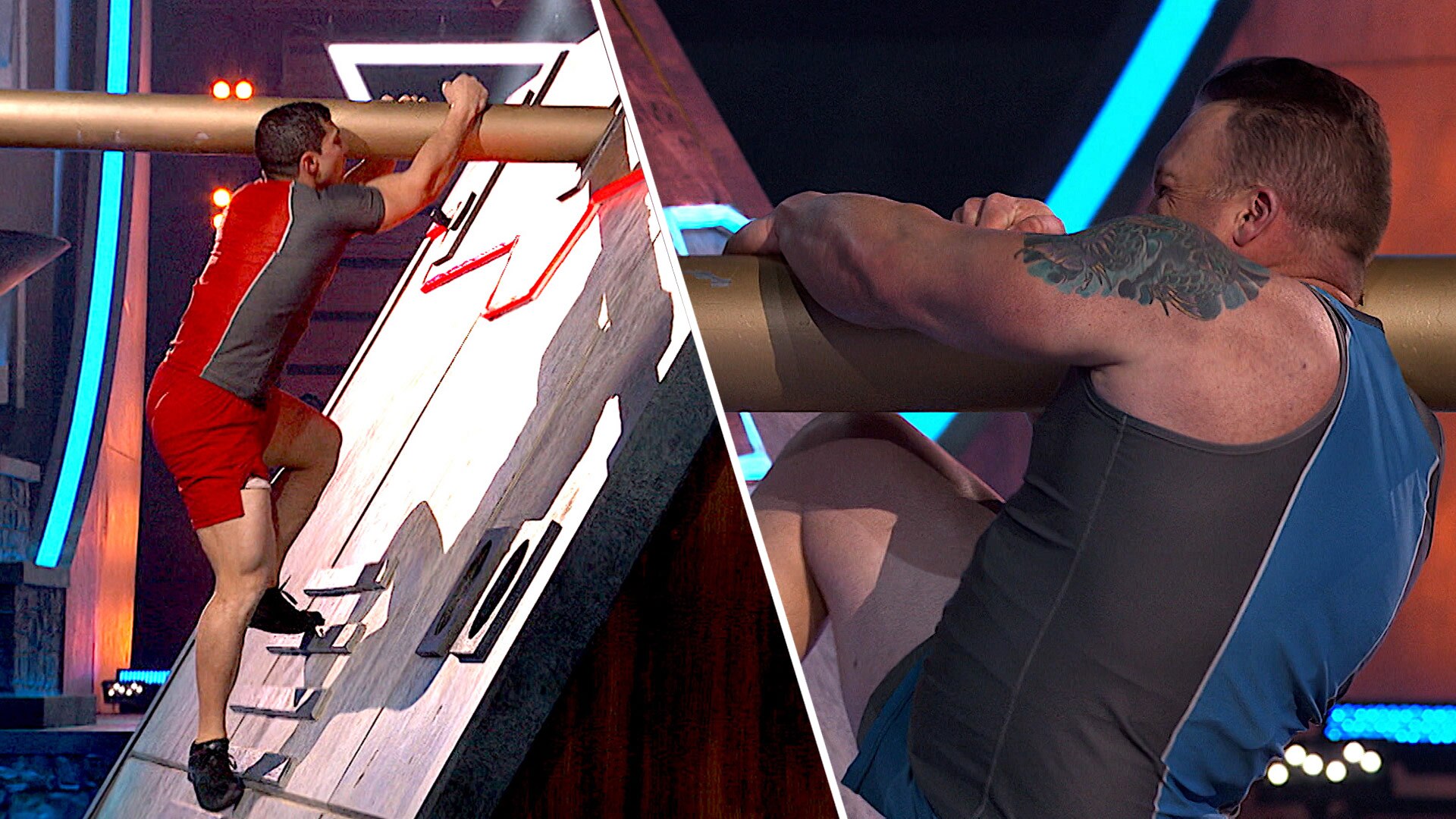 Watch The Titan Games Highlight: Andrew Hanus and Ryan Steenberg's Tiebreaker on Herculean Pull ...