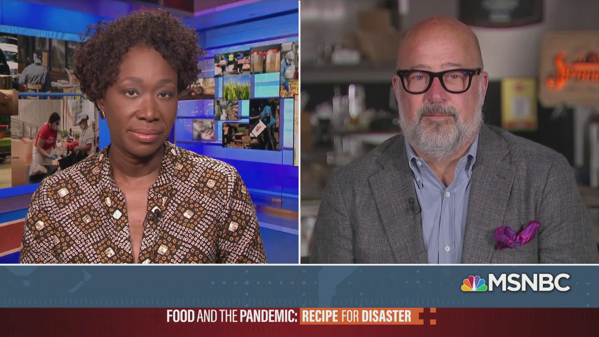Watch MSNBC Specials Episode: Food and the Pandemic: Recipe for ...