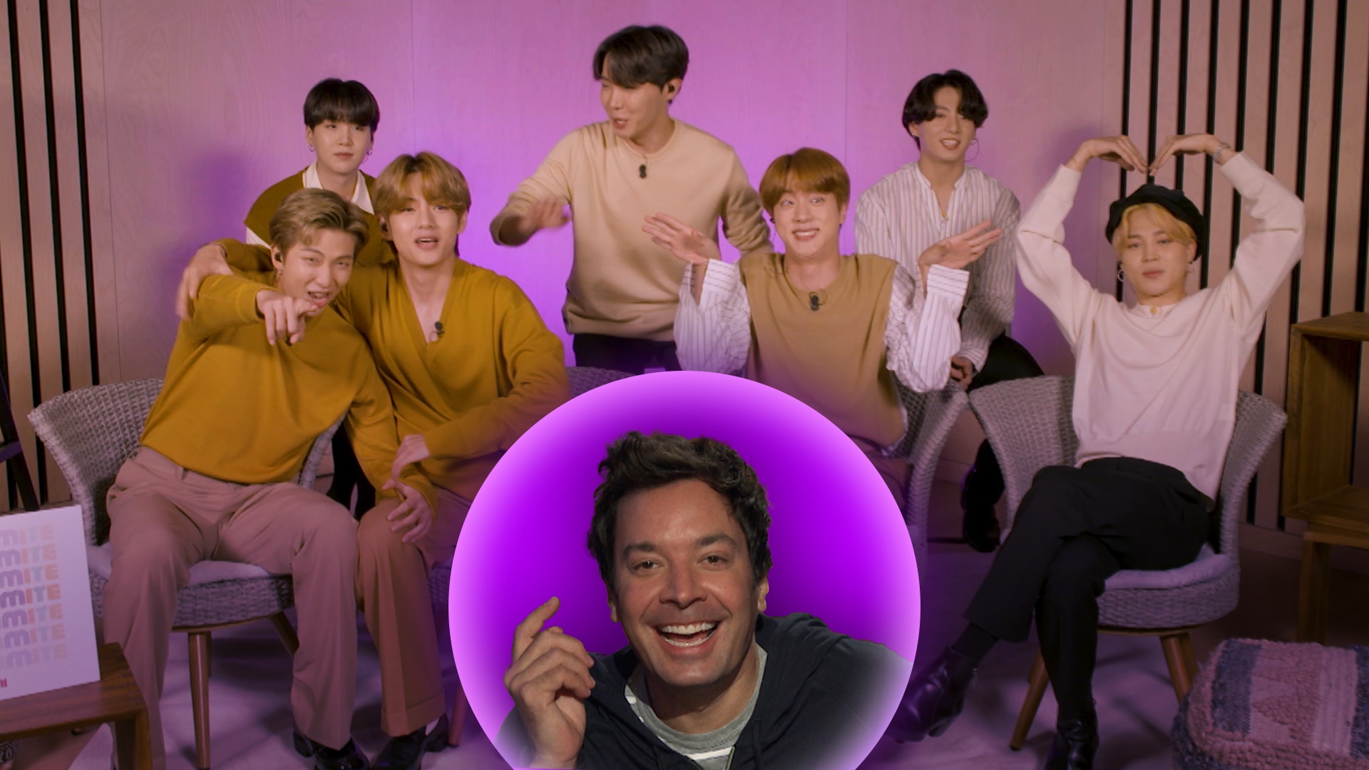 Watch The Tonight Show Starring Jimmy Fallon Interview: BTS Reminisces on What They Were Like in ...