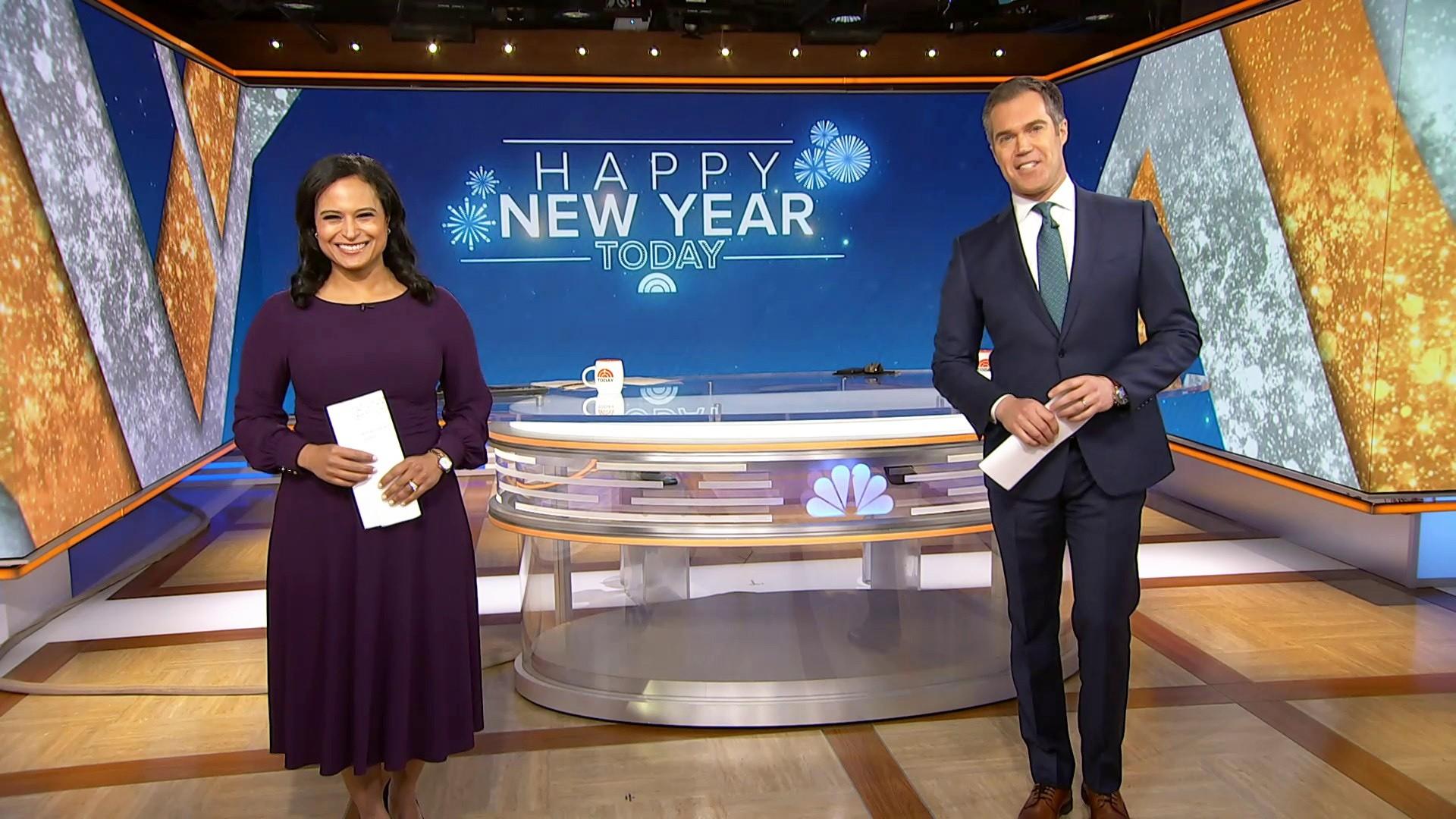 Watch TODAY Highlight: Peter and Kristen share their New Year's ...