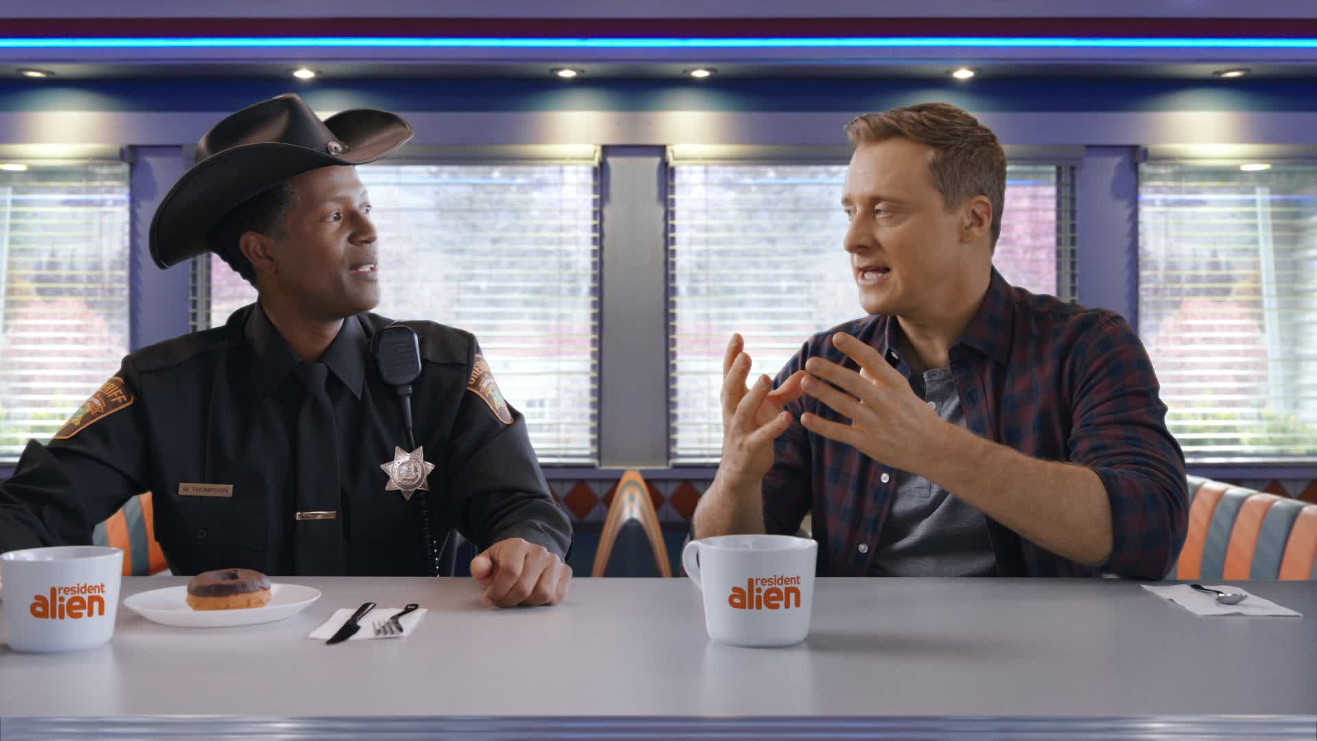 Watch Resident Alien Excerpt: Behind the Scenes | Comfort Food - NBC.com