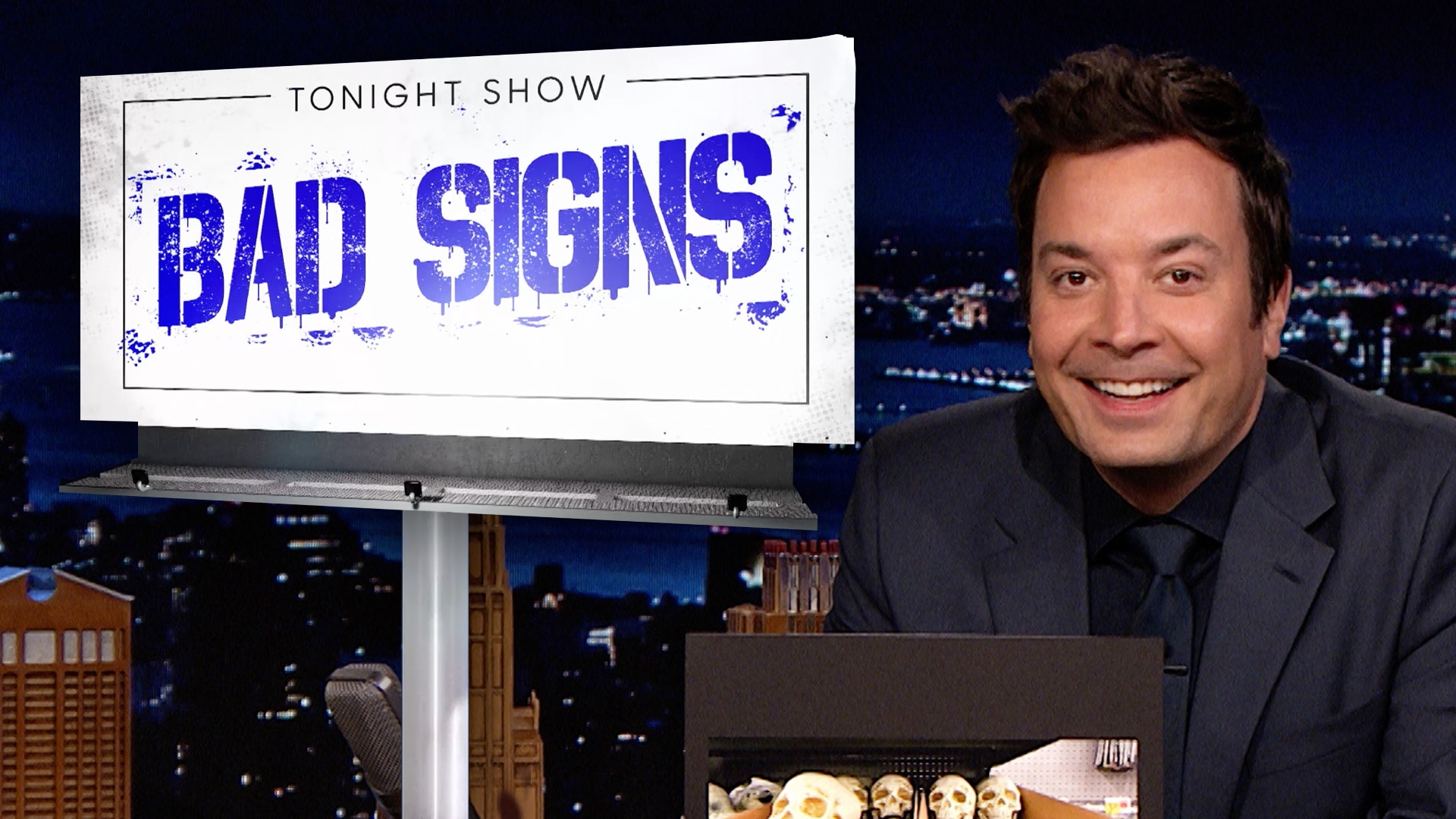 Watch The Tonight Show Starring Jimmy Fallon Highlight: Bad Signs: 10% ...