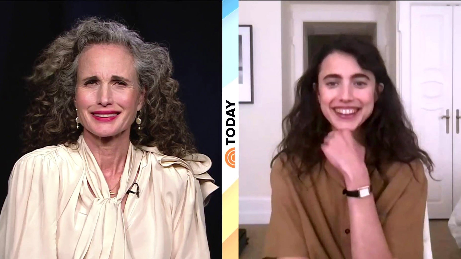 Watch Today Excerpt Andie Macdowell And Margaret Qualley Talk Mother