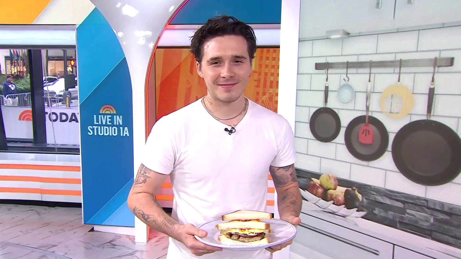 Watch TODAY Excerpt: Brooklyn Beckham (son of David and Victoria) makes ...