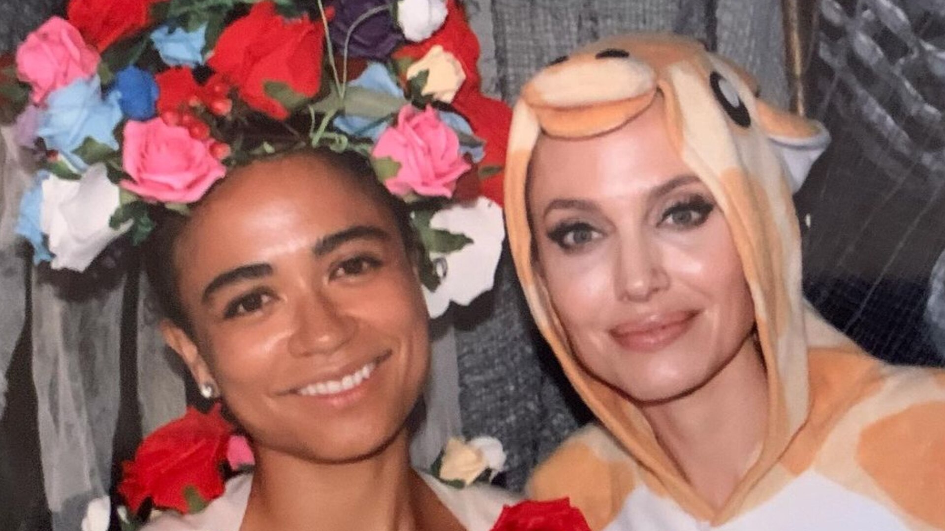 Watch Access Hollywood Highlight: Angelina Jolie Dressed In Giraffe ...