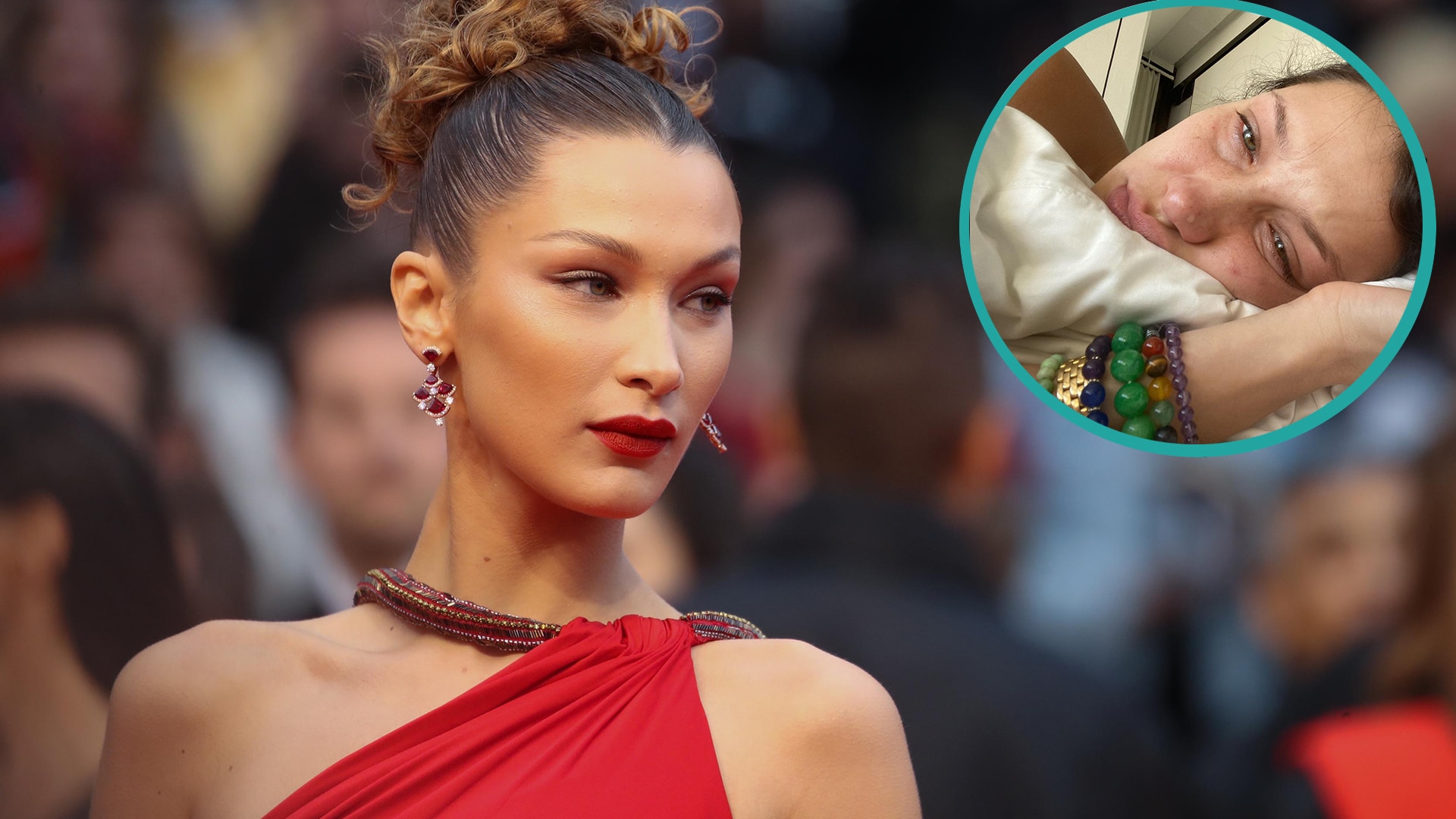 Watch Access Hollywood Highlight: Bella Hadid Shares Crying Selfies And ...