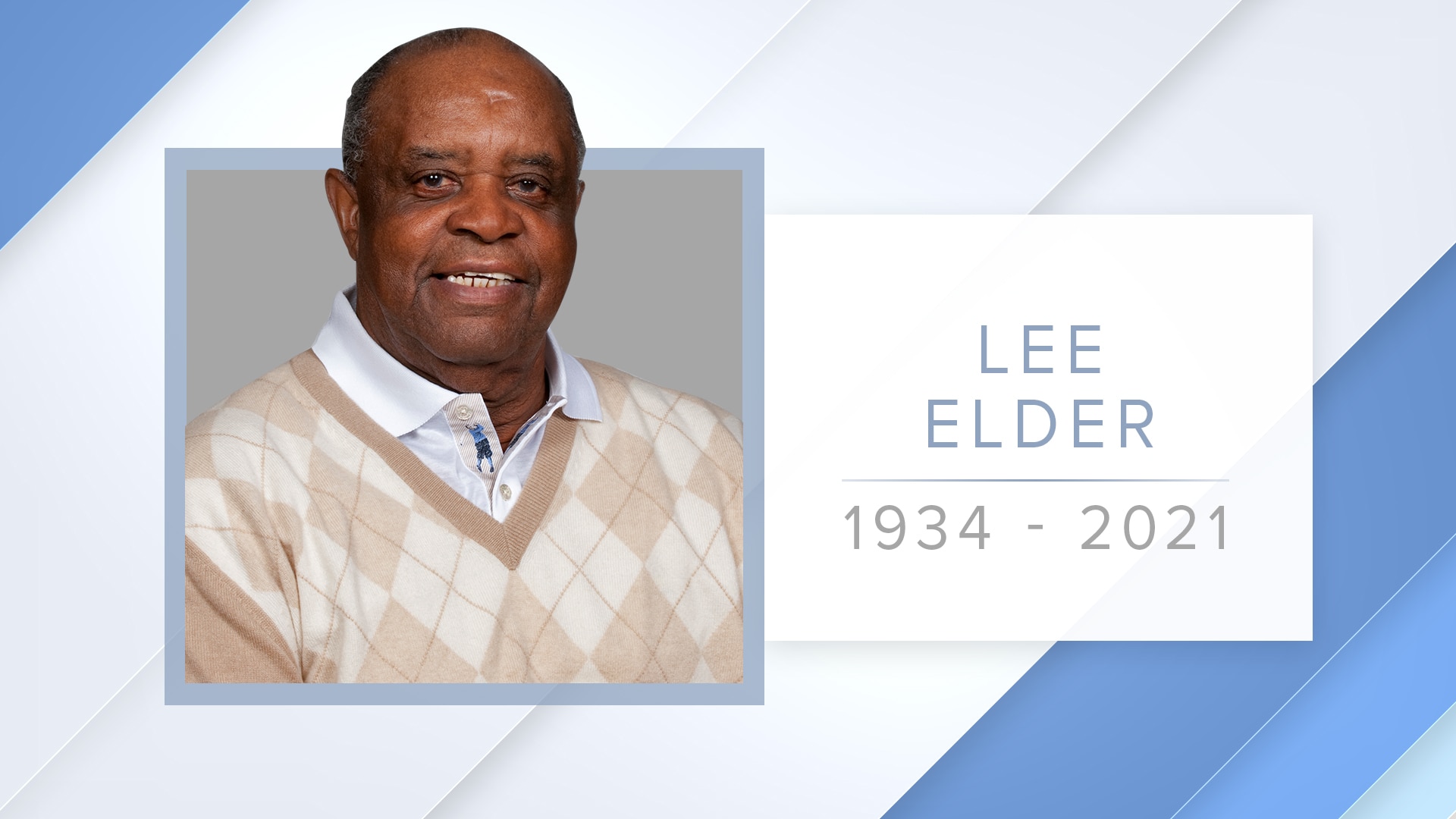 Watch TODAY Excerpt: Remembering Lee Elder, first Black golfer to ...