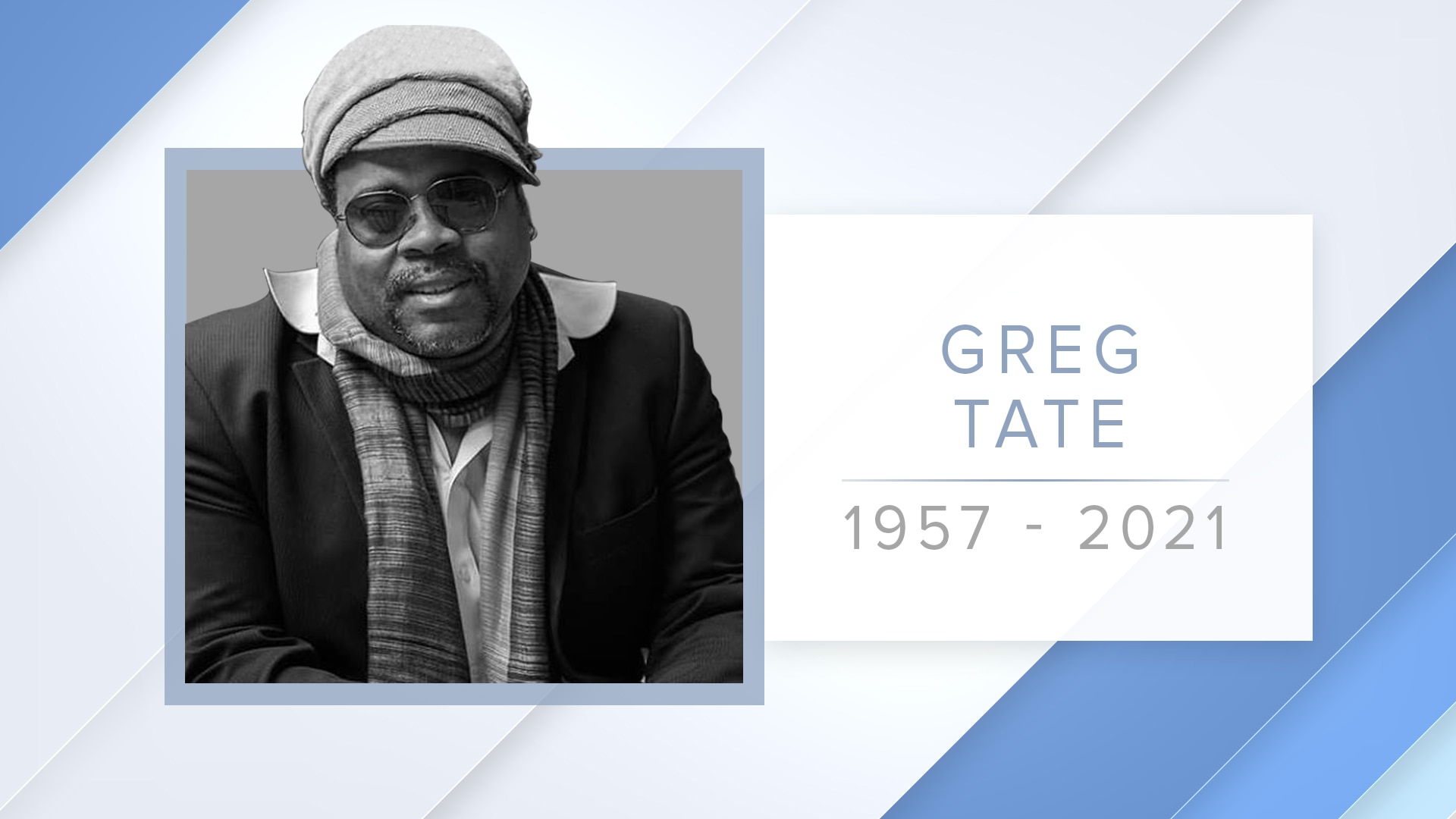 Watch TODAY Excerpt: Famed cultural critic Greg Tate dies age 64 - NBC.com