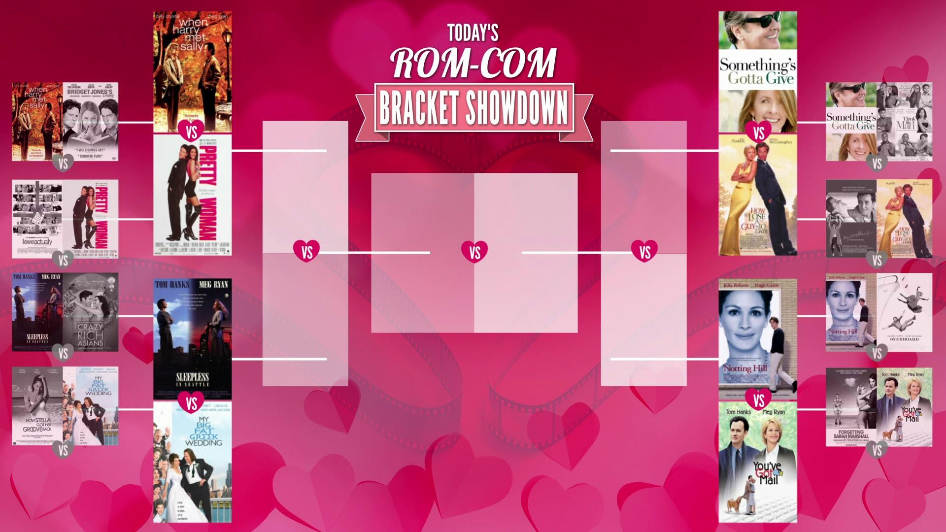 Watch TODAY Highlight: TODAY’s Rom-Com Bracket Showdown narrows to ...