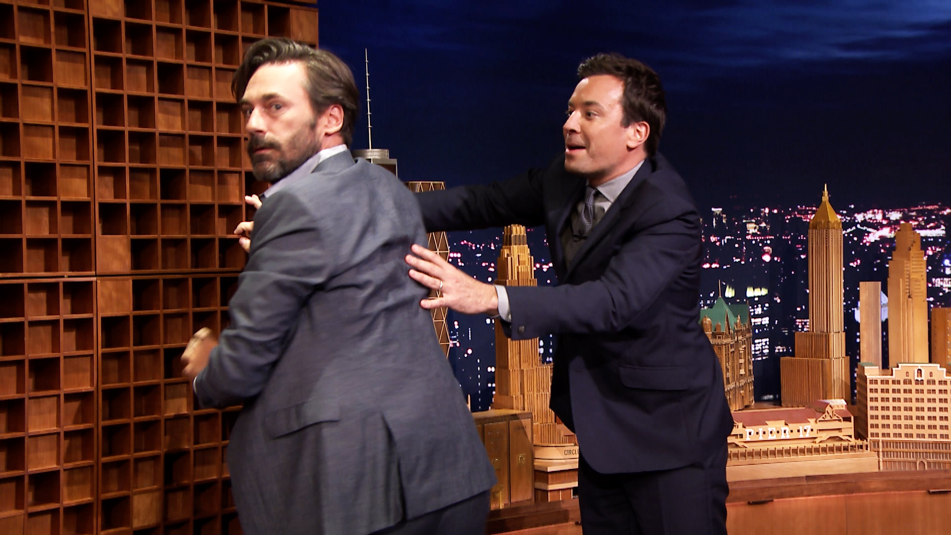 Watch The Tonight Show Starring Jimmy Fallon Interview: Jon Hamm Gets a Visit from a Fast Food ...