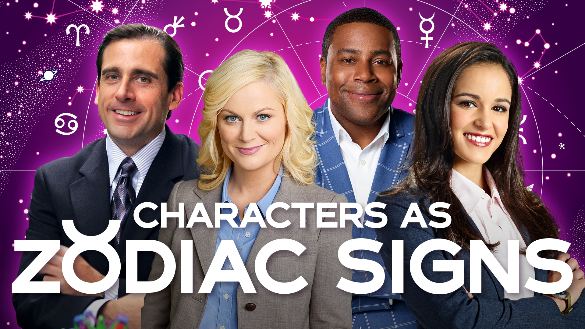 Watch NBC Web Exclusive: Michael Scott, Ron Swanson and More as Zodiac ...