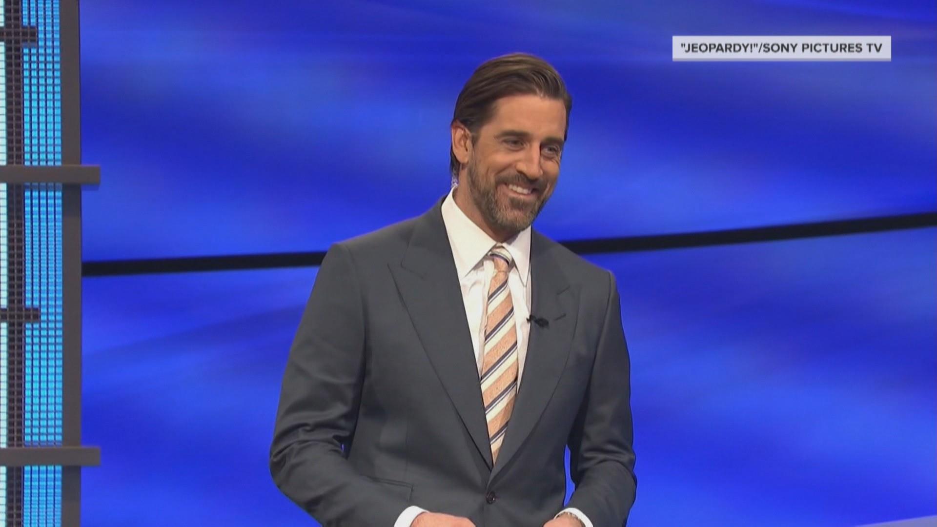 Watch Today Highlight ‘jeopardy Guest Host Aaron Rodgers Caught Off