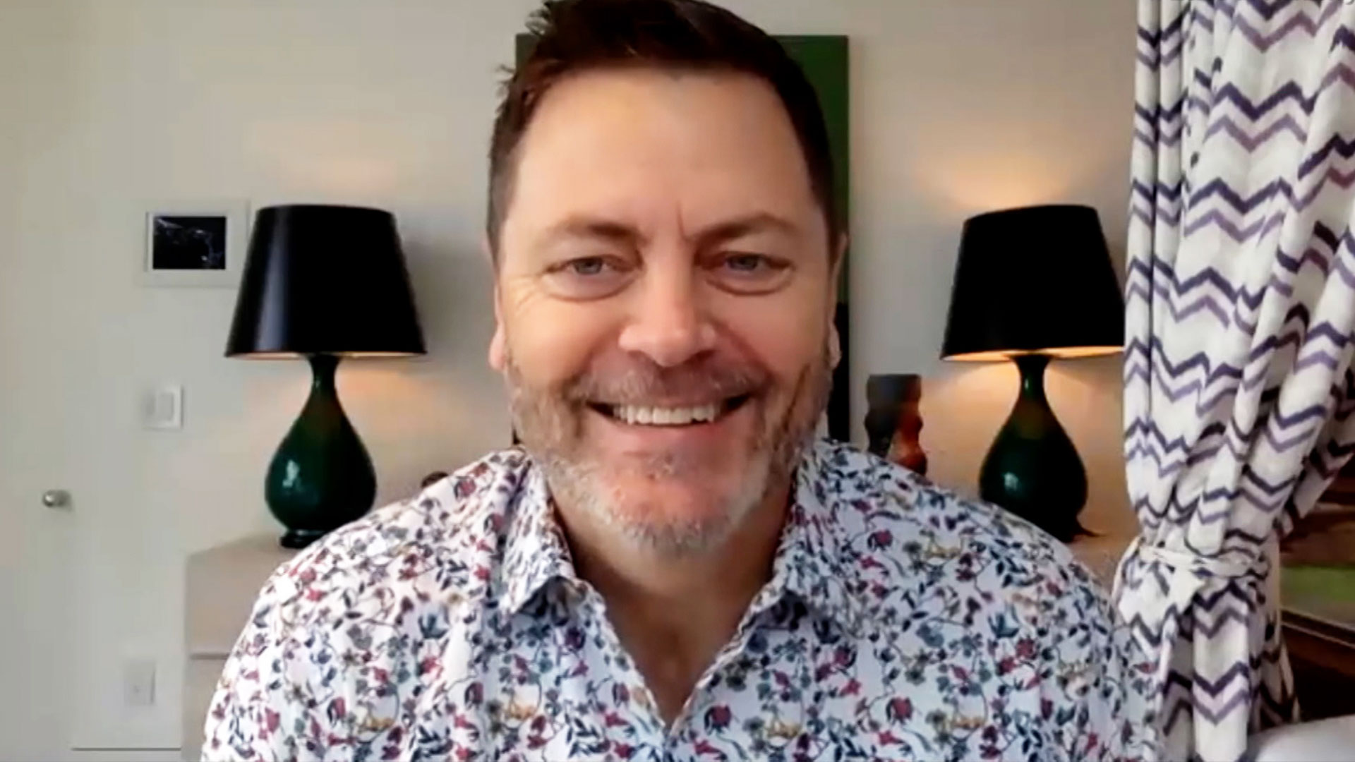 Watch A Little Late with Lilly Singh Episode: Nick Offerman - NBC.com