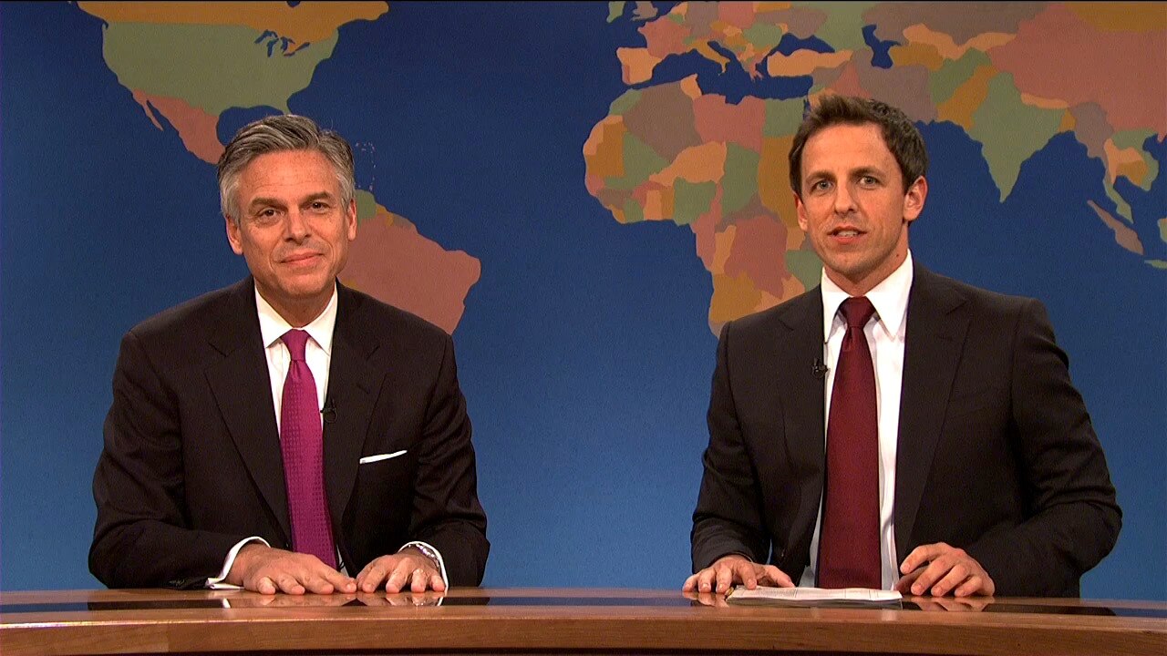 Watch Saturday Night Live Highlight: Weekend Update: Gov. Jon Huntsman ...