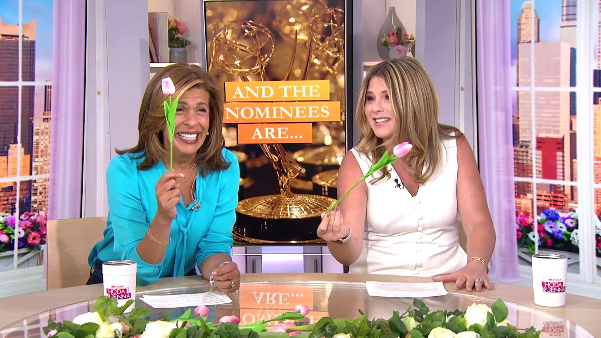 Watch Today Highlight Hoda Kotb And Jenna Bush Hager Nominated For An