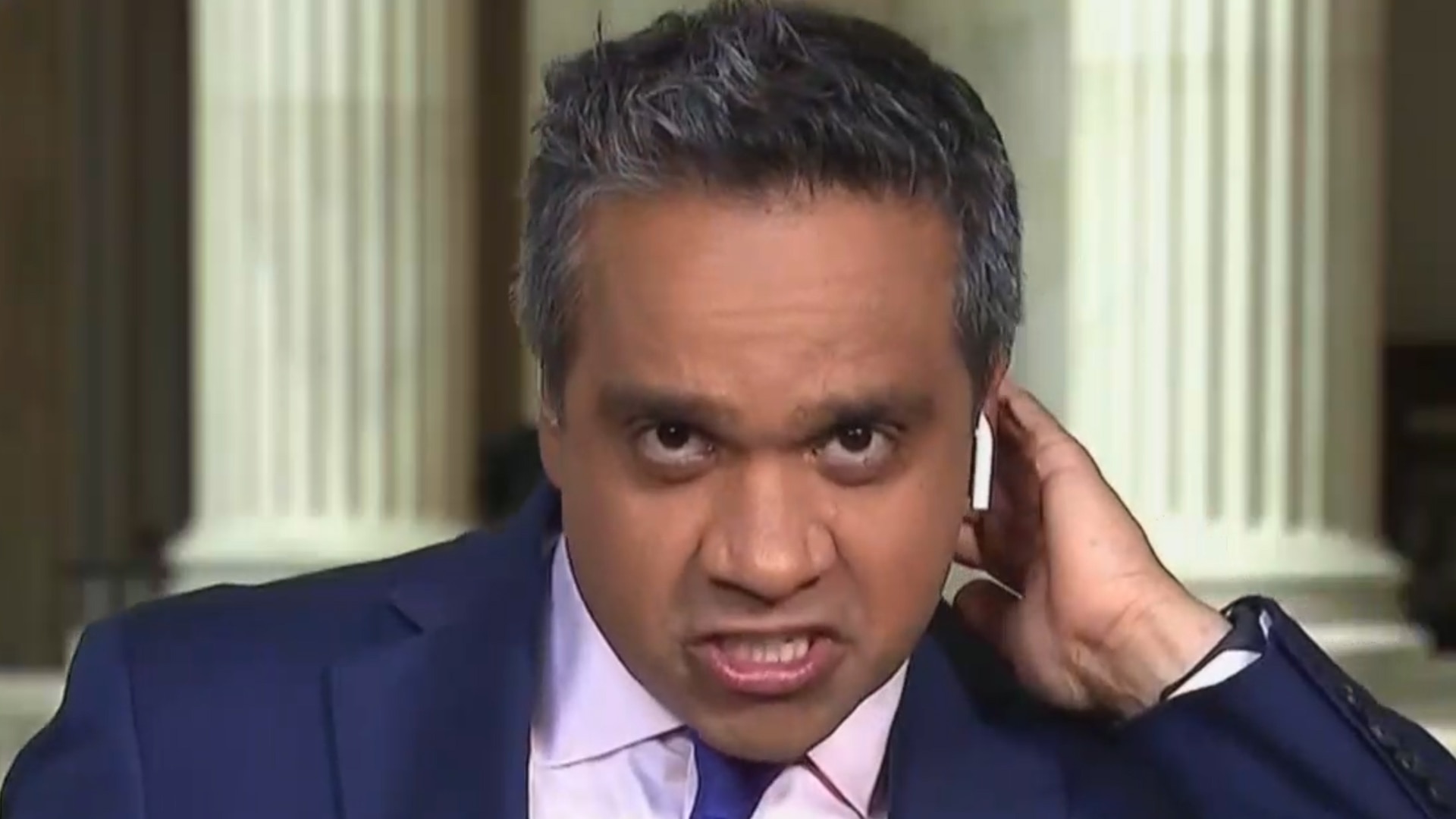 Watch Access Hollywood Interview: CNN Reporter Manu Raju Freaks Out ...