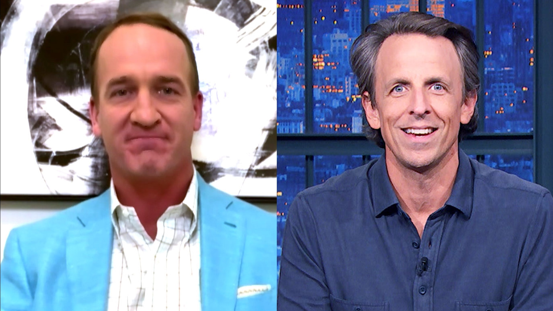Watch Late Night with Seth Meyers Episode: Peyton Manning, Bowen Yang ...