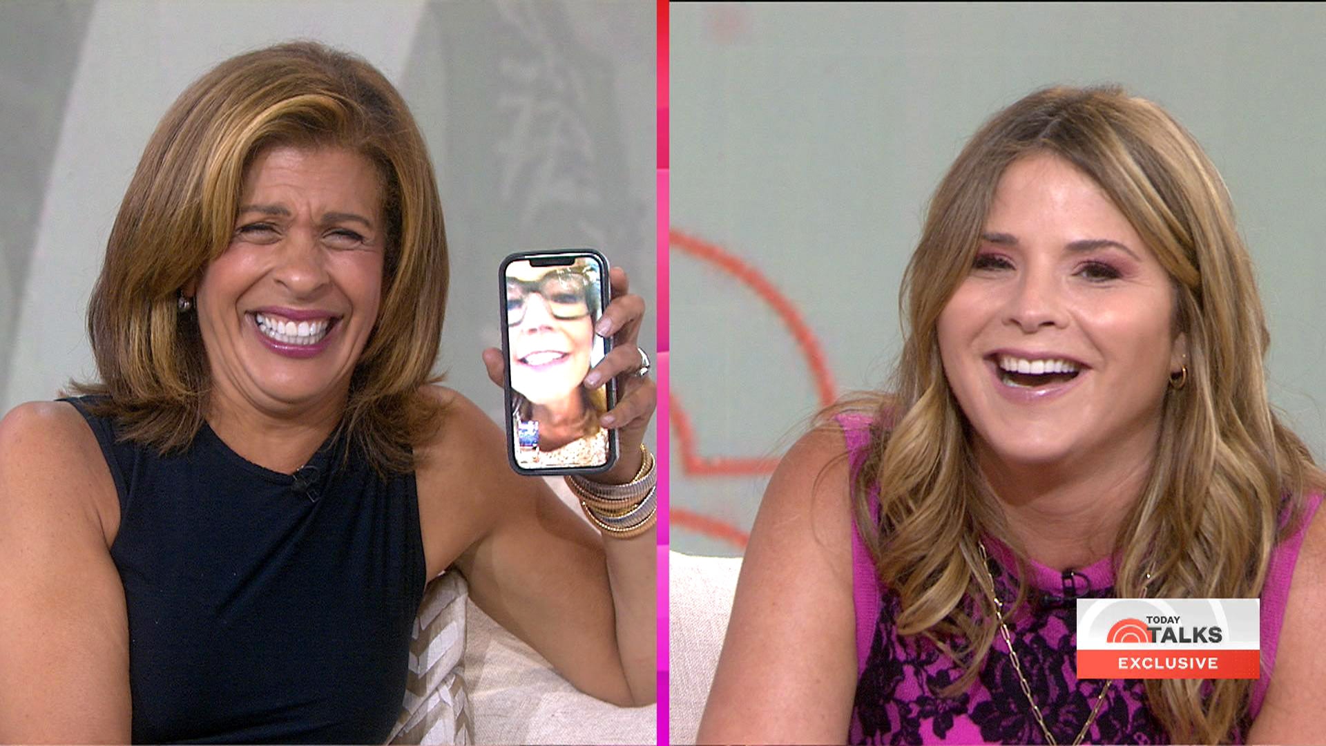 Watch Today Highlight Hoda Kotb Jenna Bush Hager Facetime Savannah