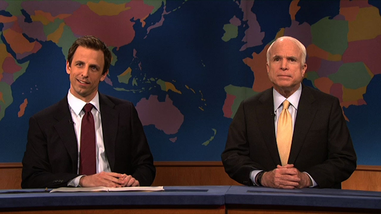 Watch Saturday Night Live Highlight: Update: Sen. McCain - NBC.com