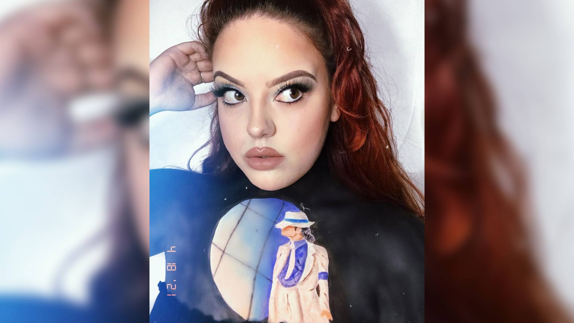 Watch Hoy Día Highlight: Una joven se maquilla en el pecho el rostro de ...