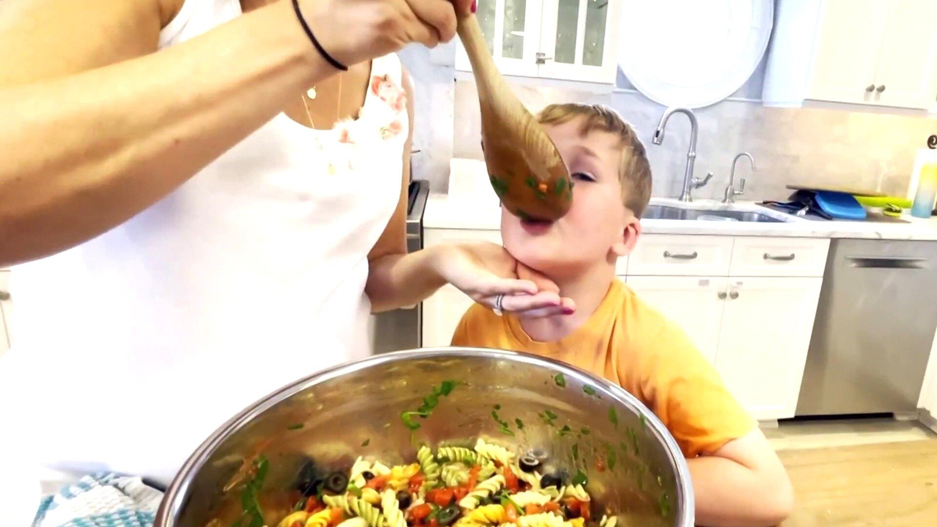 Watch TODAY Highlight: Cooking with Cal: Pasta salad with a colorful ...