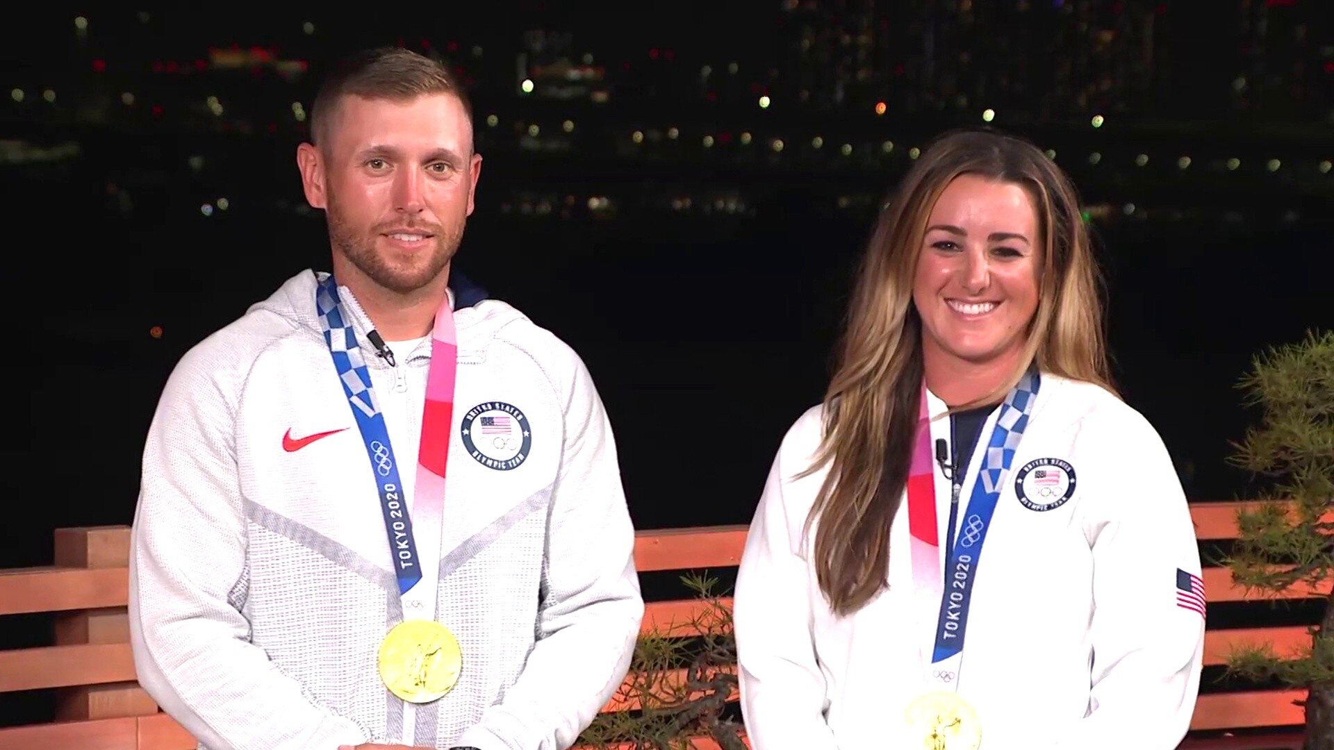 Watch TODAY Highlight: Meet Amber English and Vincent Hancock, US gold ...