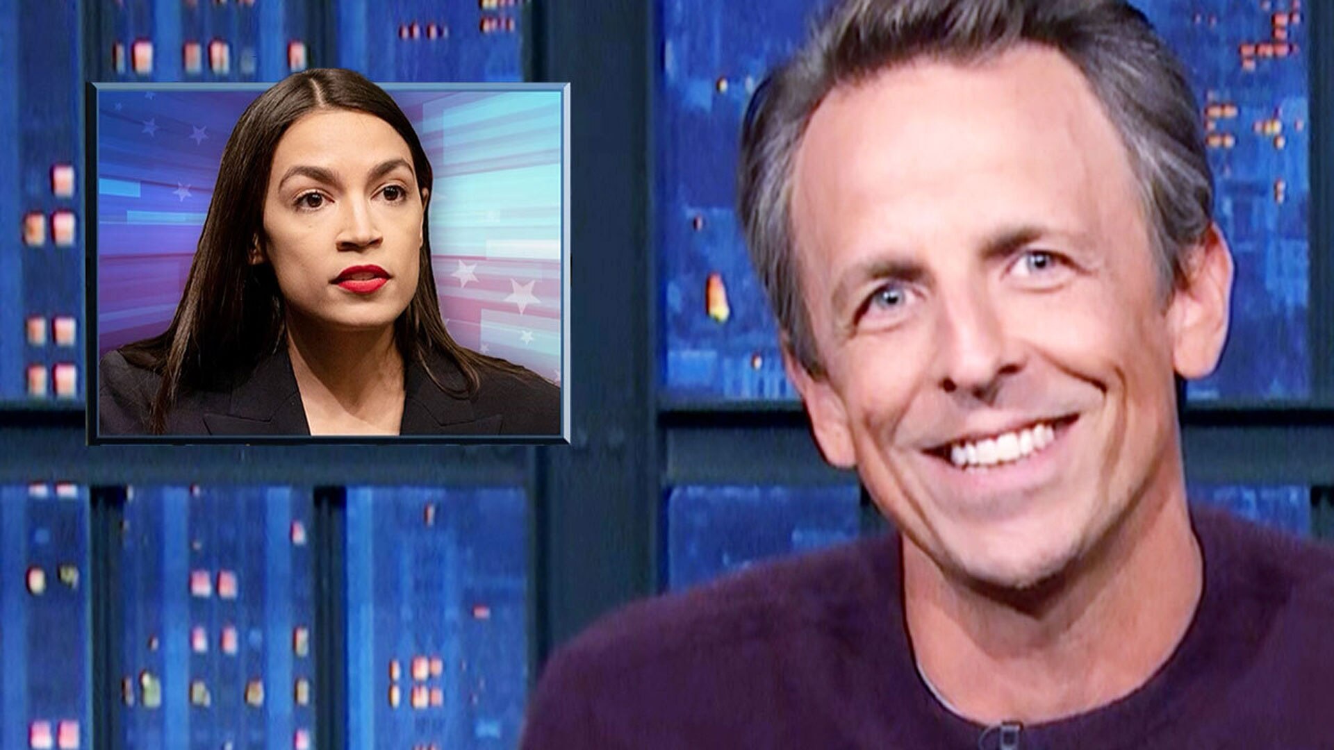 Watch Late Night with Seth Meyers Highlight: AOC Explains Biology 101 ...