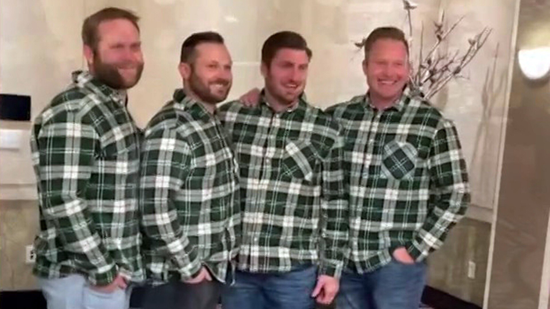 Watch TODAY Excerpt: Wives prank brothers by buying them all the exact ...