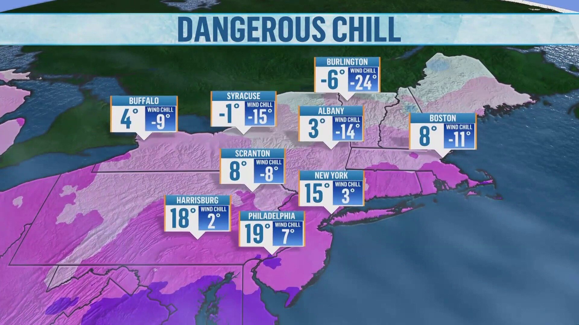 Watch TODAY Excerpt: Record-breaking cold weather freezes the Northeast ...