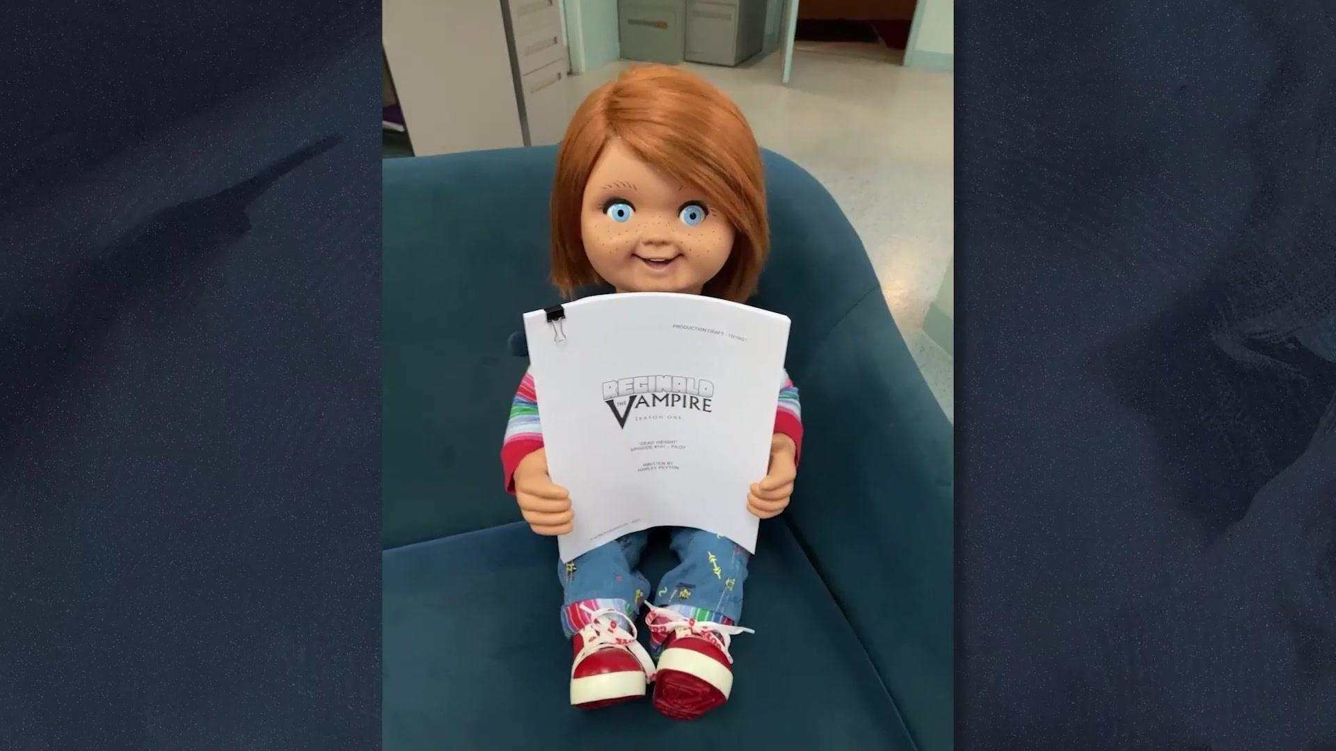 Watch Reginald the Vampire Web Exclusive: Chucky Visits the Set of ...