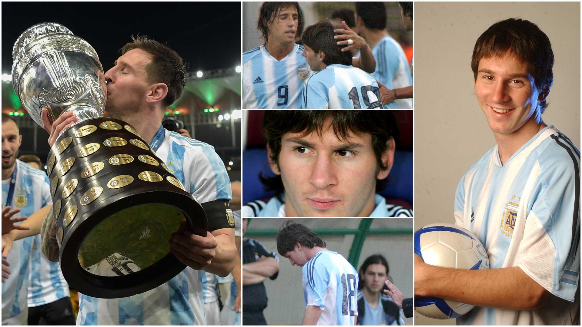 Watch Sports Clip: La evolución de Messi, a 17 años de su debut con la ...