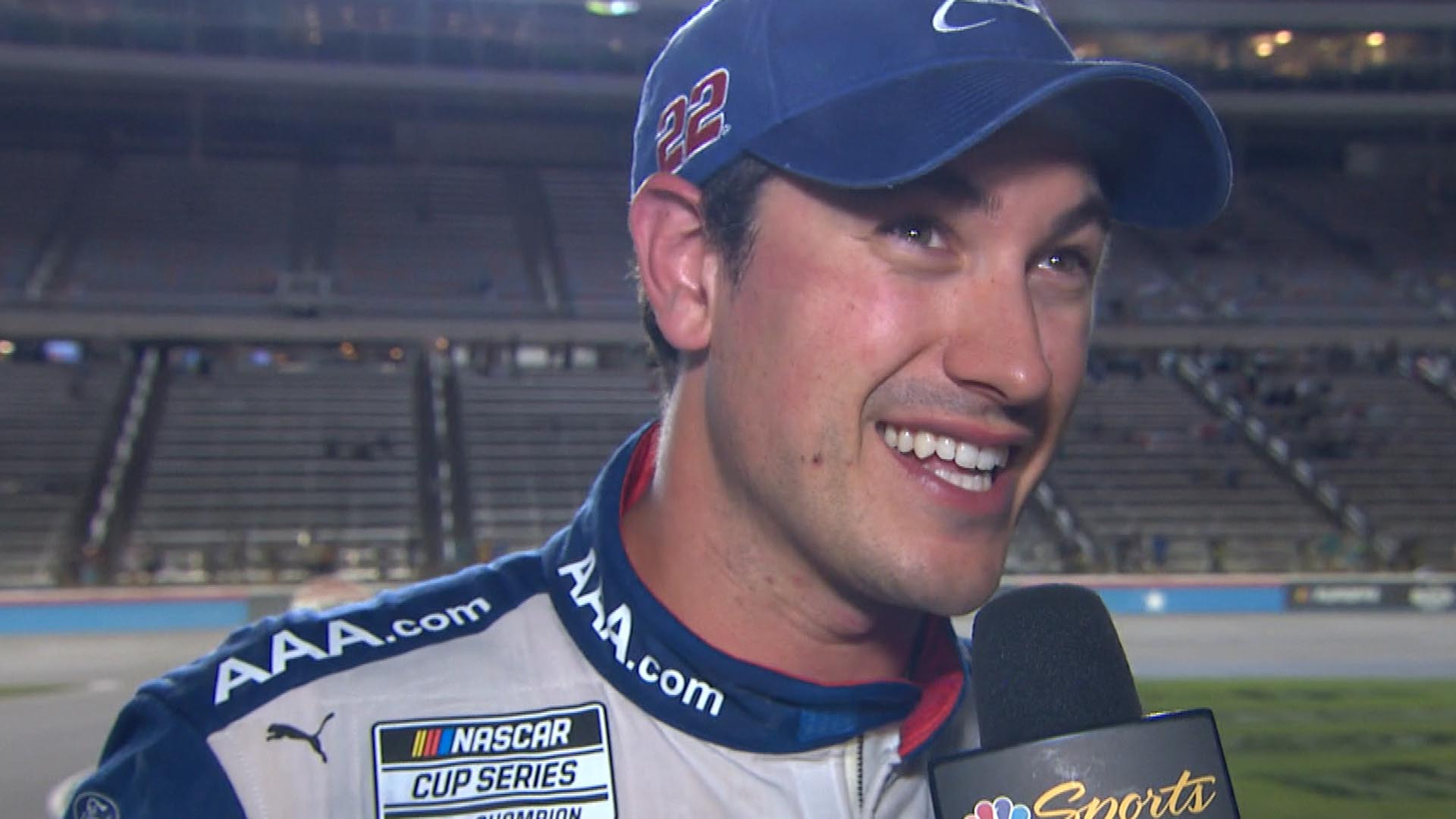 Watch Sports Clip: Logano's night 'bittersweet' after Texas runner-up ...