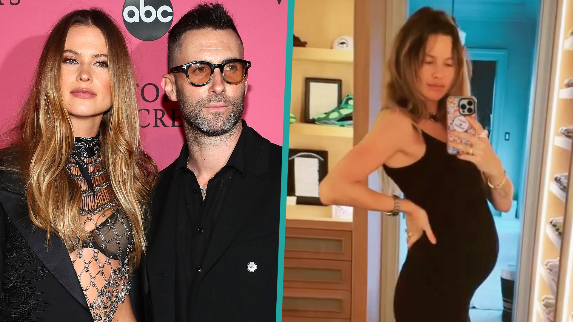 Watch Access Hollywood Highlight: Behati Prinsloo Shares New Glimpse At Her Baby Bump Weeks ...