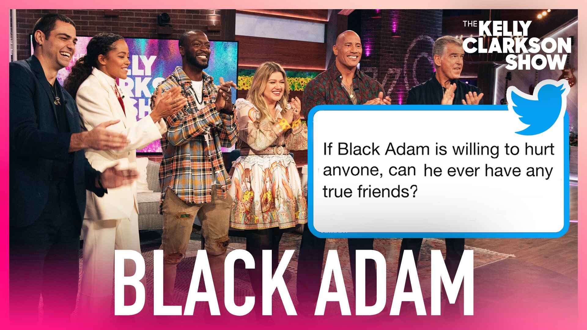 Watch The Kelly Clarkson Show - Official Website Highlight: 'Black Adam ...