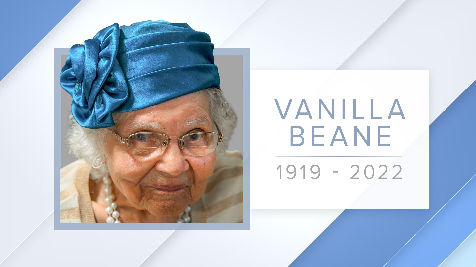 Watch TODAY Excerpt: Vanilla Beane, DC’s famous ‘Hat Lady,’ dies at 103 ...