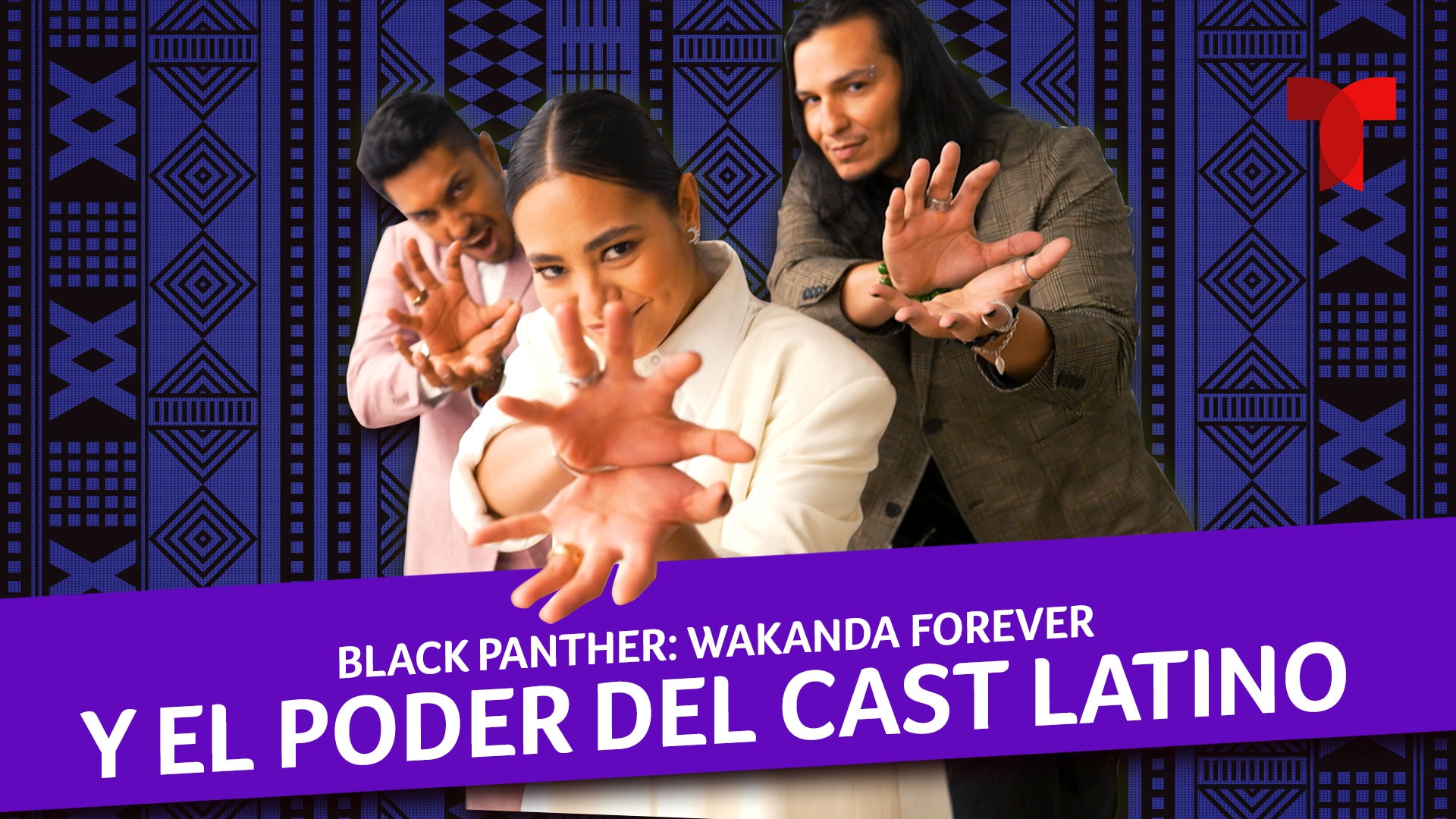 Watch En Casa con Telemundo Highlight: Actores latinos de Black Panther ...