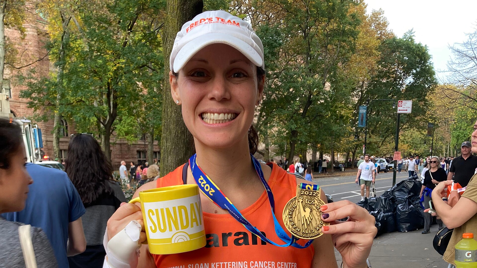 Watch TODAY Excerpt: TODAY producer runs New York City Marathon with ...